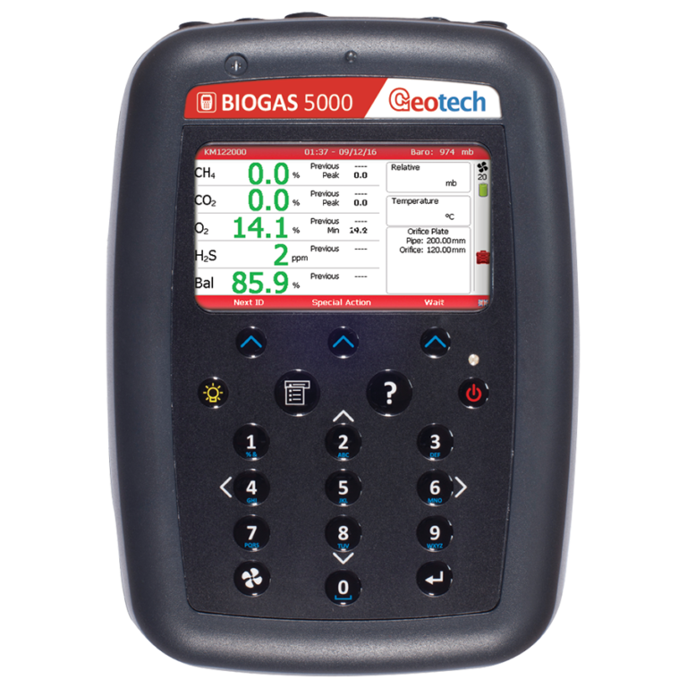 Geotech – BIOGAS5000 - Hatech Gasdetectietechniek