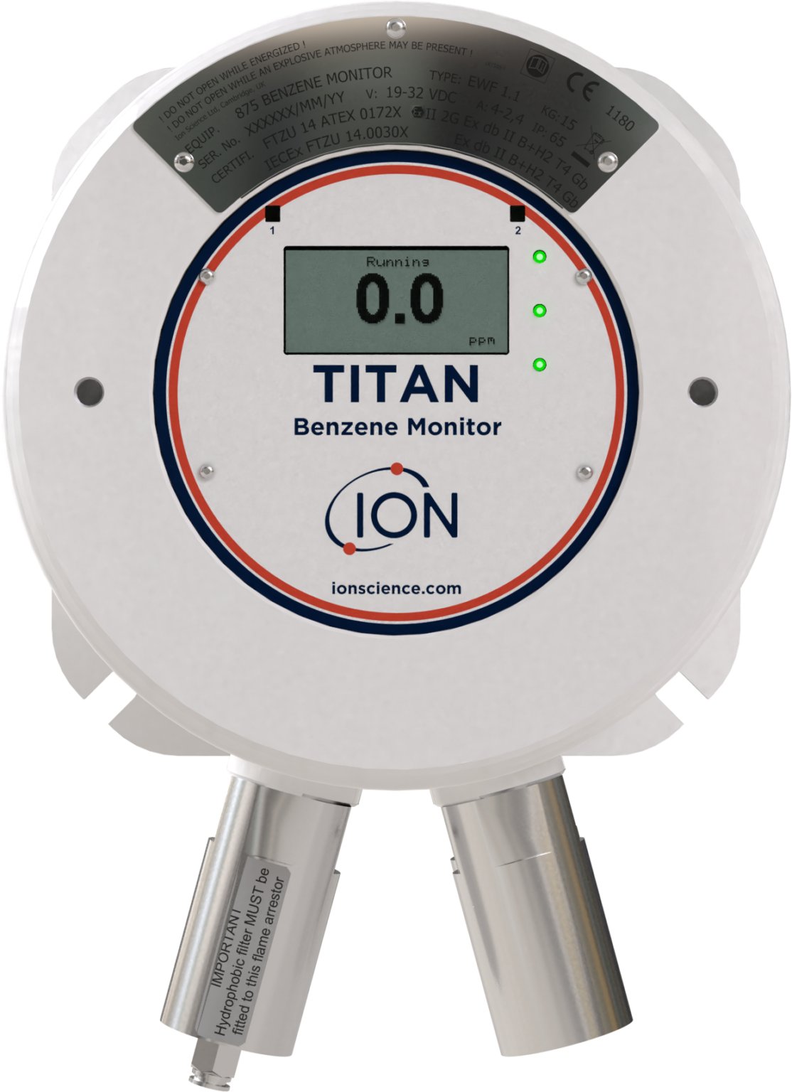 Ion Science - Titan - Hatech Gasdetectietechniek