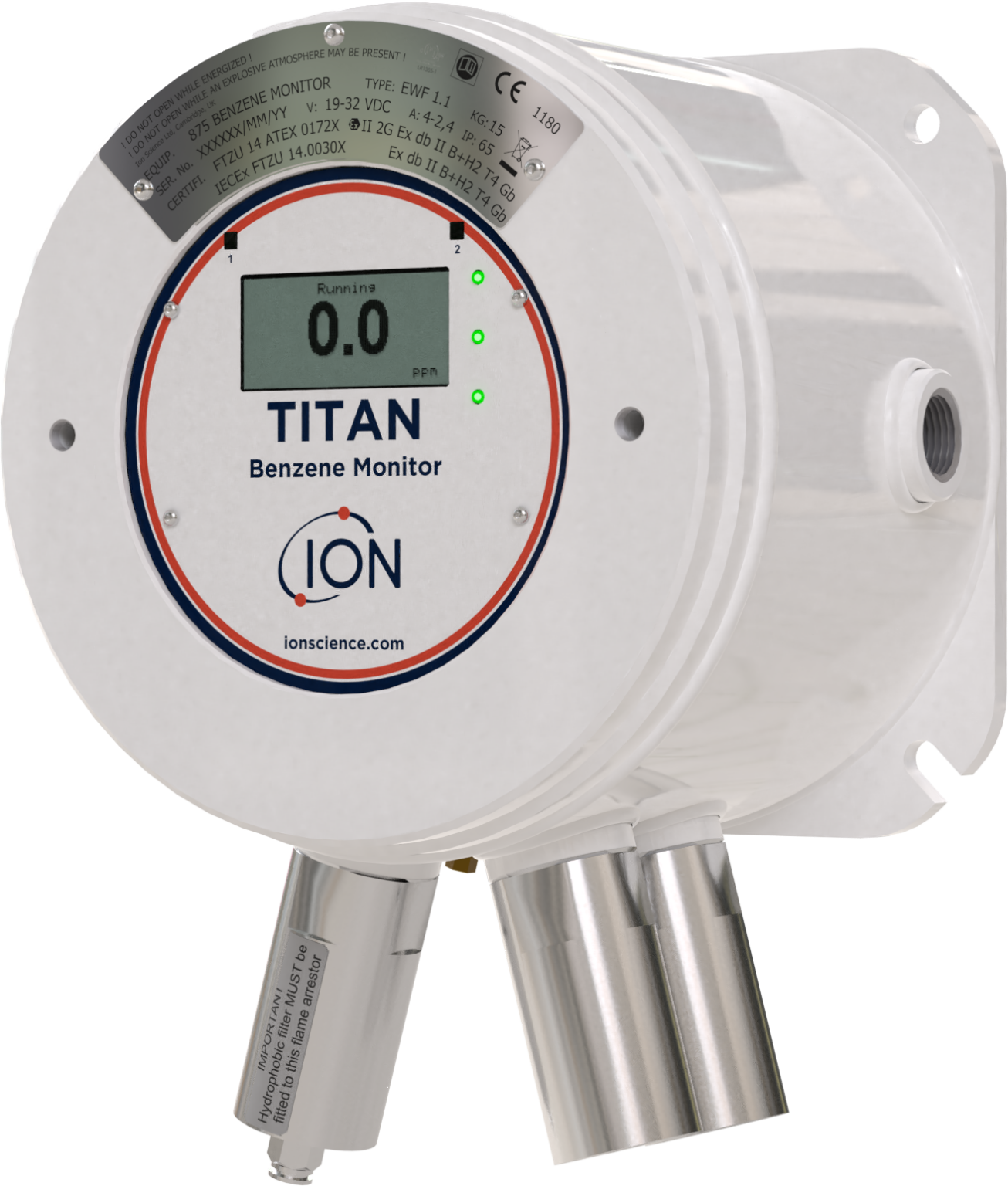 Ion Science - Titan - Hatech Gasdetectietechniek